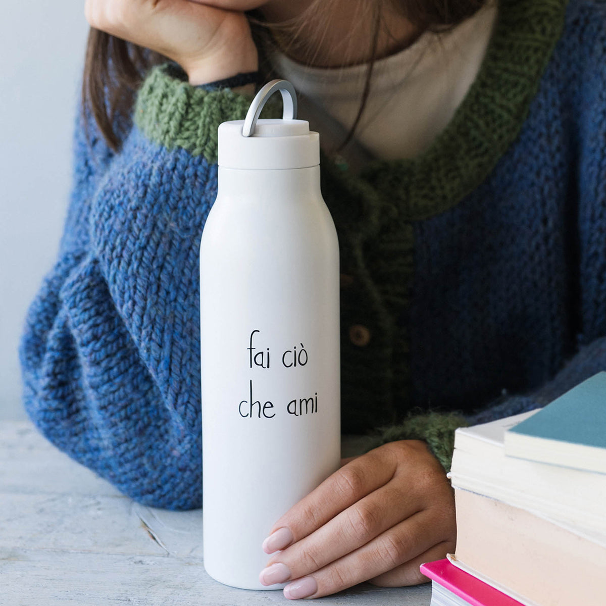 Borraccia termica Fai ciò che ami - 0,5 l — Simple Day