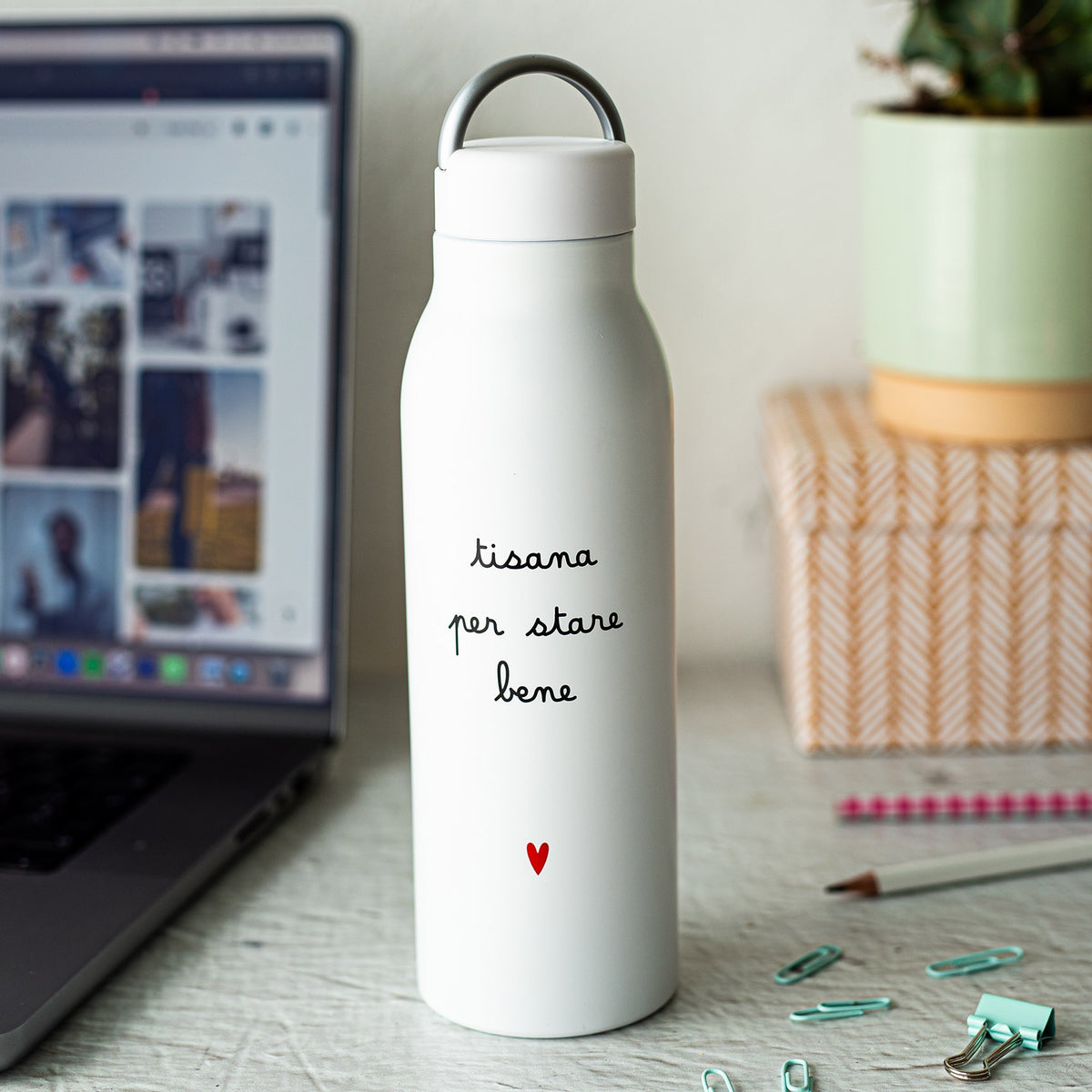 Borraccia termica Tisana per stare bene - 0,5 l — Simple Day