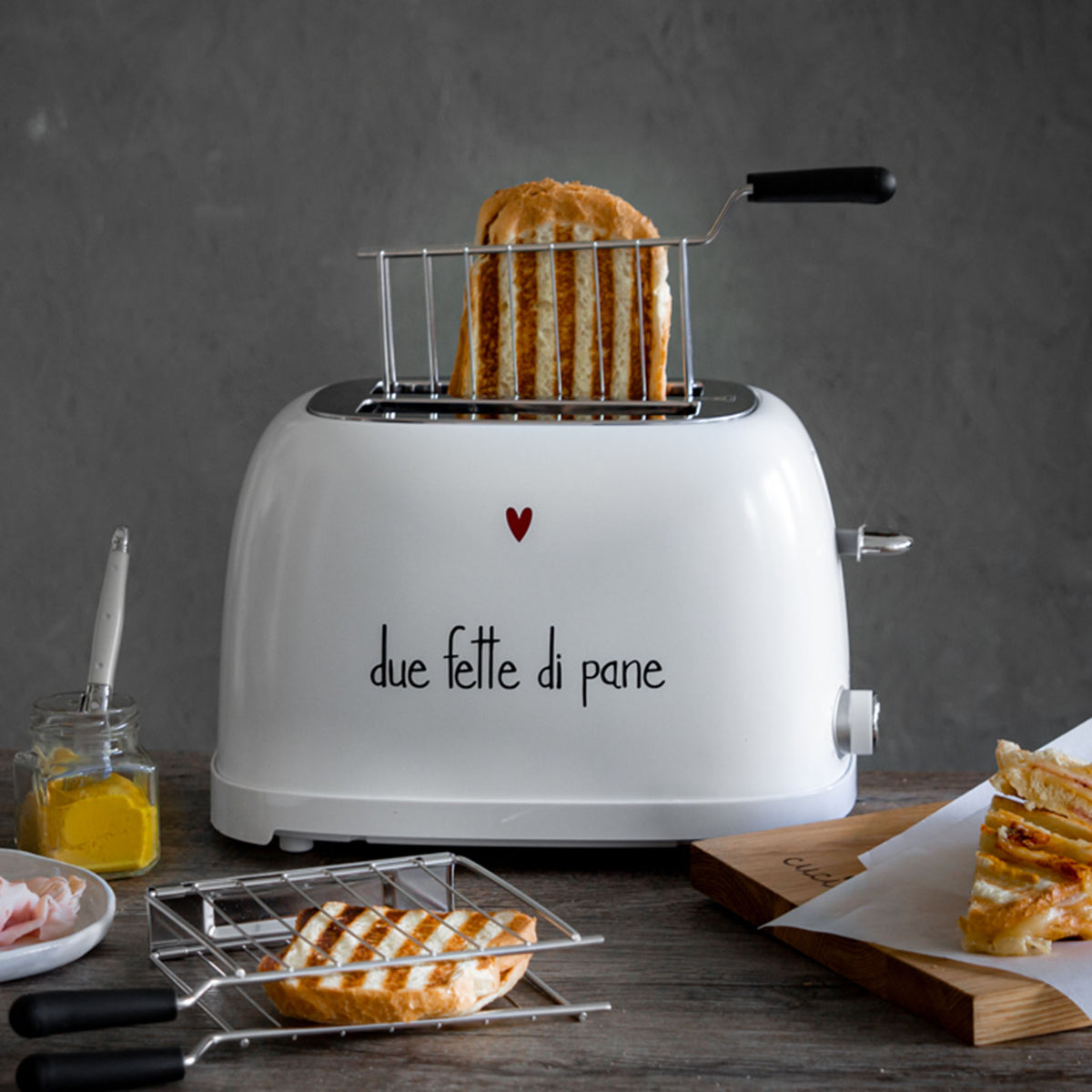 Toaster Two slices of bread — Simple Day